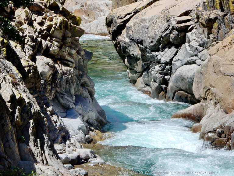 Upper Middle Fork Kings River Gorge Routes for Walking and Hiking | Komoot