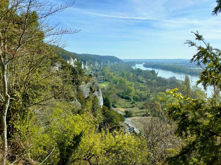 Falaises blanches, les Roches d’Orival - Itinéraires de rando et marche ...