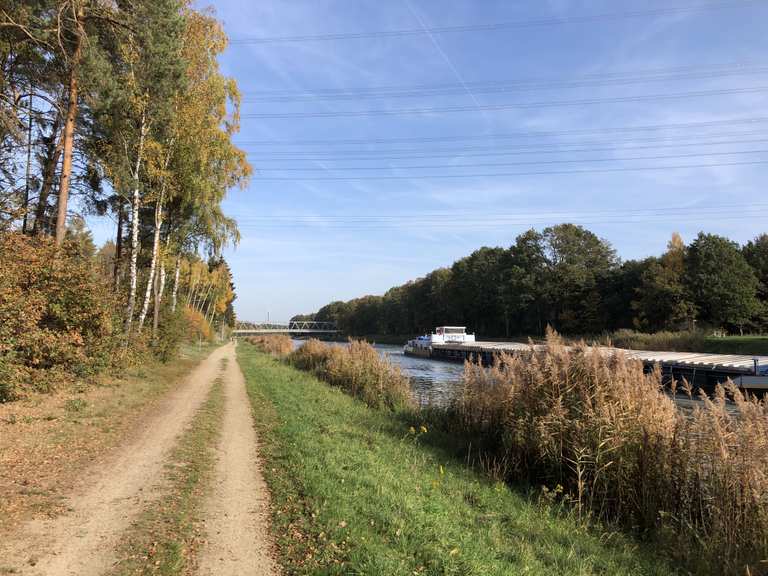 Mittellandkanal | Sonnenseite Richtung Achmer Cycle Routes and Map | Komoot