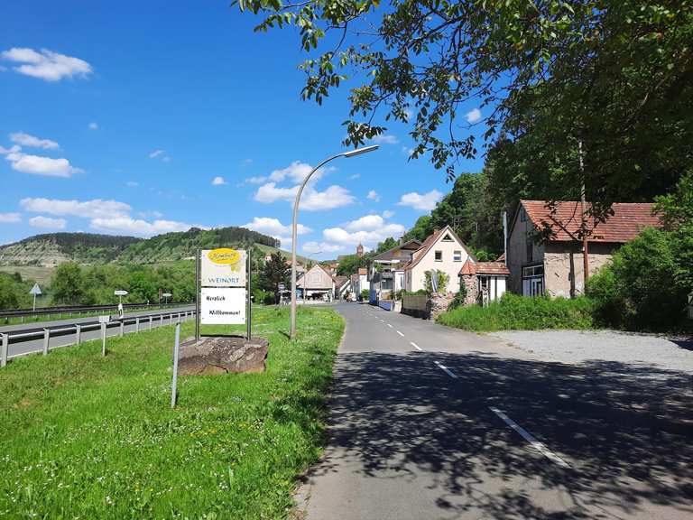 Radwegverbindung Urphar Homburg am Main: Rennradfahren und ...