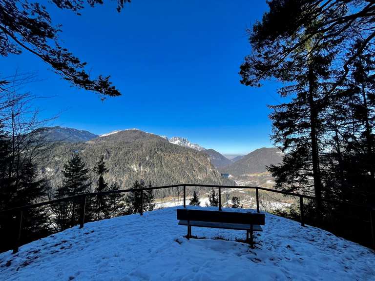 Aussichtspunkt "Teehaus am Mooslahnerkopf": Wanderungen und Rundwege ...