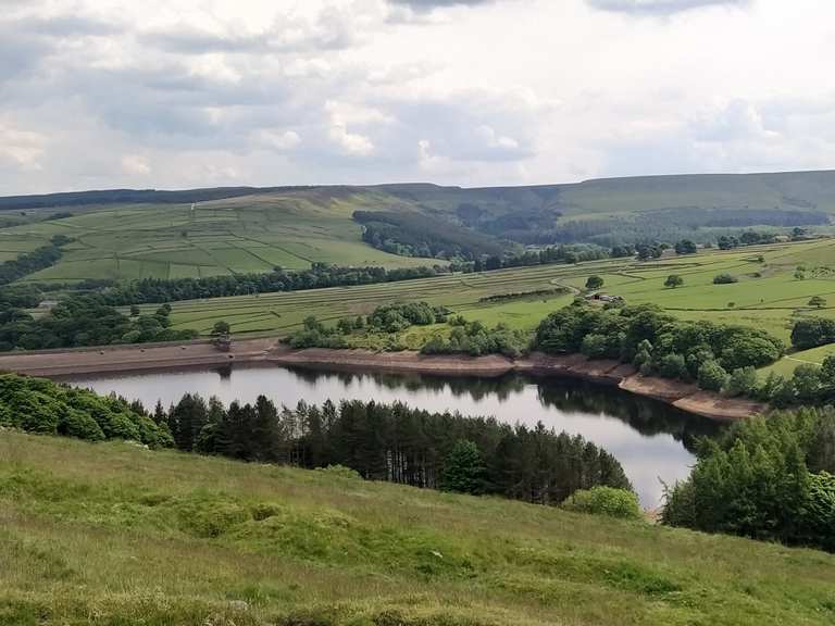 Meltham Moor to Butterley Reservoir loop — Peak District National Park ...