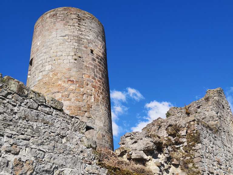 Burgruine Mellnau: Wanderungen und Rundwege | komoot