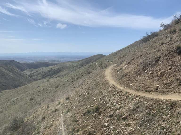Five Mile Gulch to Watchman & Three Bears Trail loop — Noble Reserve | mountain bike ride | Komoot