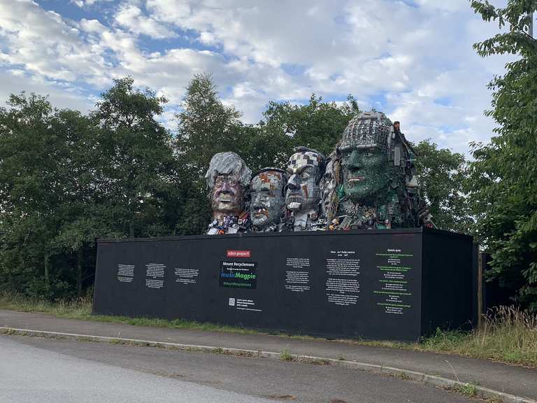 Cornish Clay Trails loop from St Austell via the Eden Project | ride ...