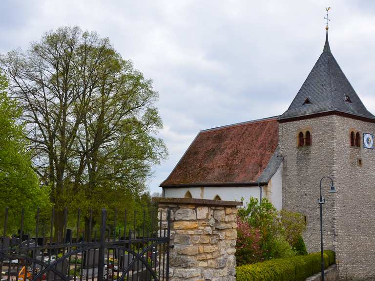 Ev. Kirche Hangen-Weisheim: Wanderungen und Rundwege | komoot