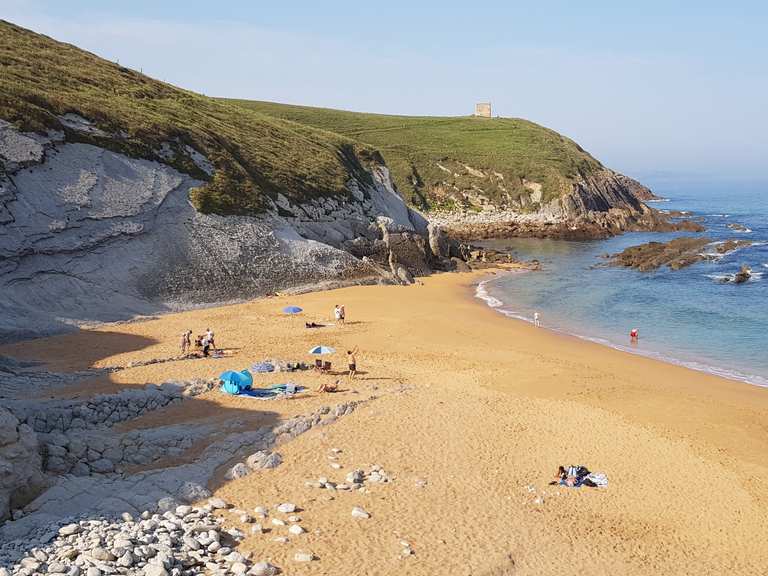 Punta Ballota y playa El Sable – kołowa z Tagle | bieg | Komoot