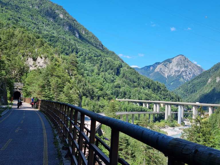 Alpe-Adria-Radweg – Abschnitt der Pontebbana-Bahnstrecke : Radtouren ...