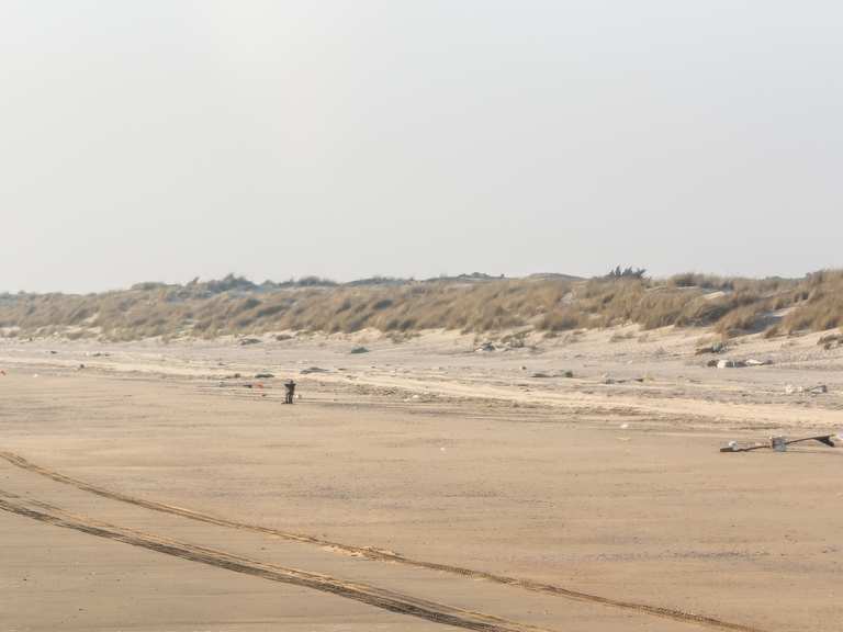Playa de Castilla (Parque Nacional de Doñana) - Cycle Routes and Map ...