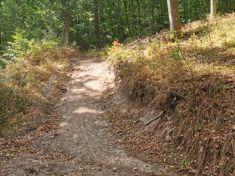 Obere Griet. Schächte,Schürfgräben und Pingen - Mountain Bike Trails ...