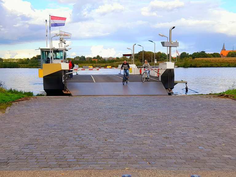 Fähre über die Maas fietsroutes en kaart | Komoot