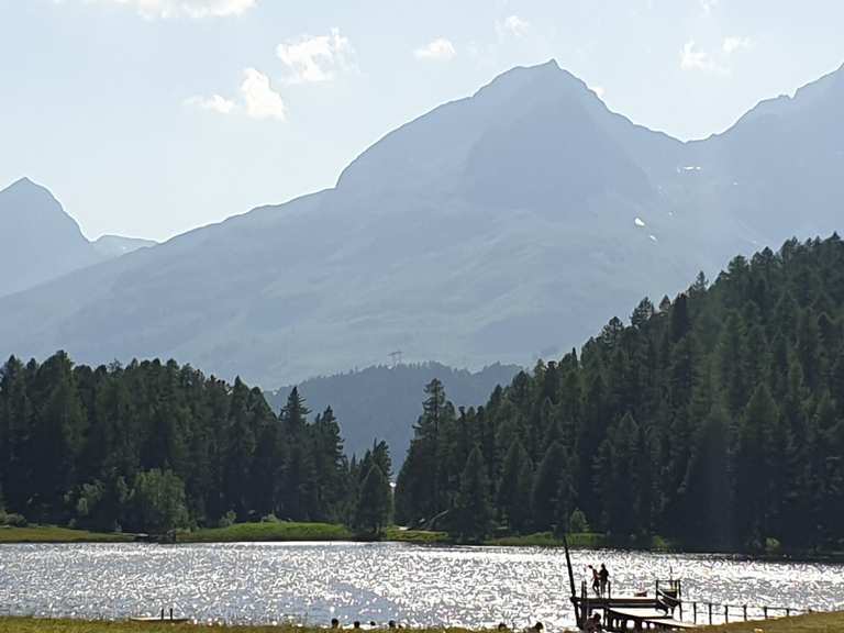 Lej da Staz - Cycle Routes and Map | Komoot