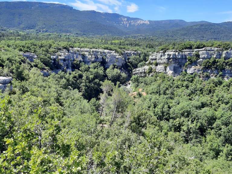 Point de vue sur les gorges du Caramy - Itinéraires de rando et marche ...