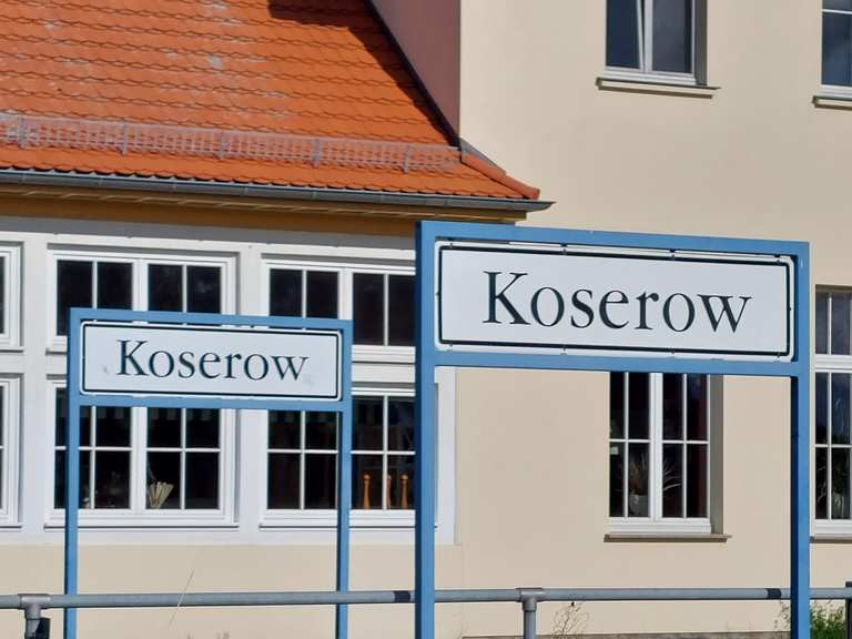 Blick über das Achterwasser – Seebrücke Koserow Runde von Koserow ...