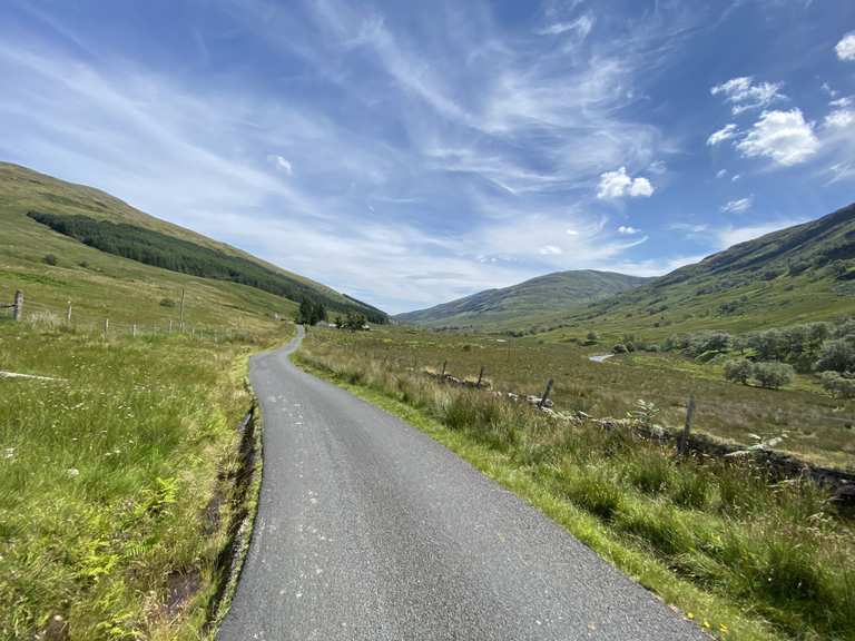 West Loch Lomond cycle path loop from Tarbet - Loch Lomond & The ...