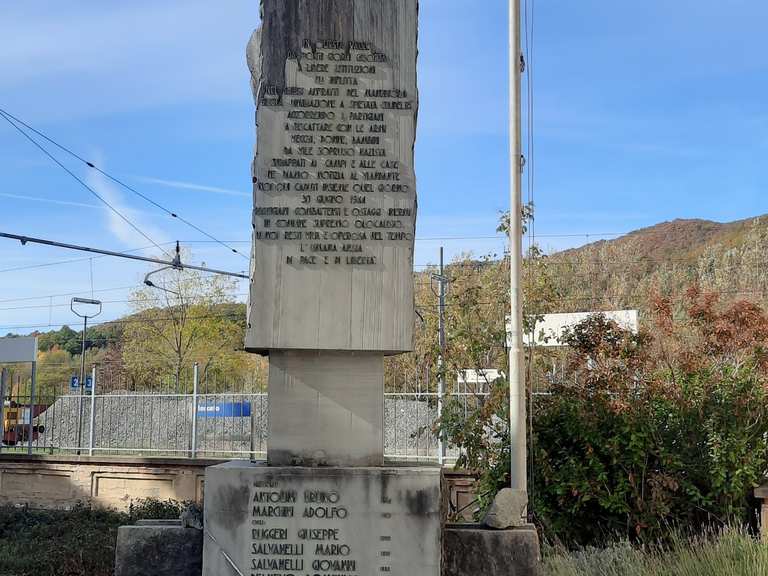 CAI 838 Wanderweg von Ghiare di Berceto zur Via Francigena | Wanderung ...
