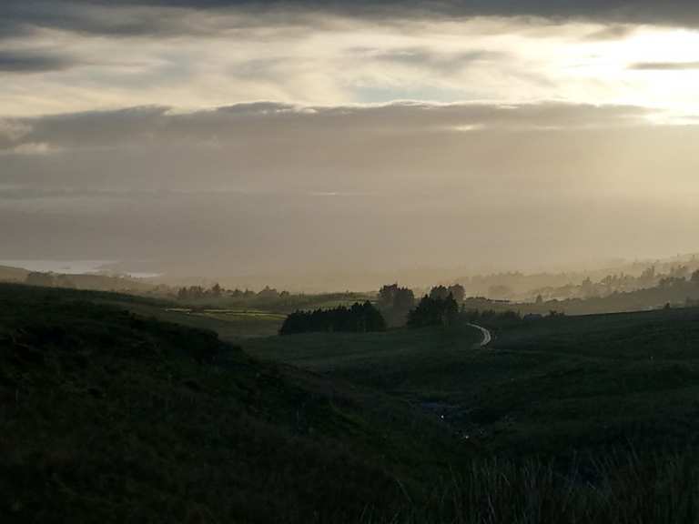 Passo di Bencroy, Newtown Gore e anello di Carrick-on-Shannon da Lough ...