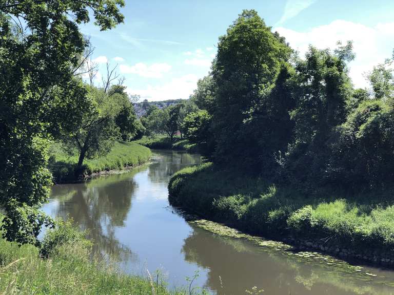 Nidda bei Harheim – Nidda Auen Runde von Fritz-Tarnow-Straße ...