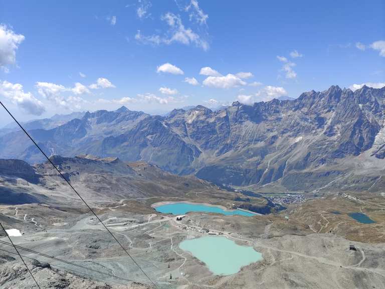 Sicht auf den Theodulhorn Routes for Walking and Hiking | Komoot