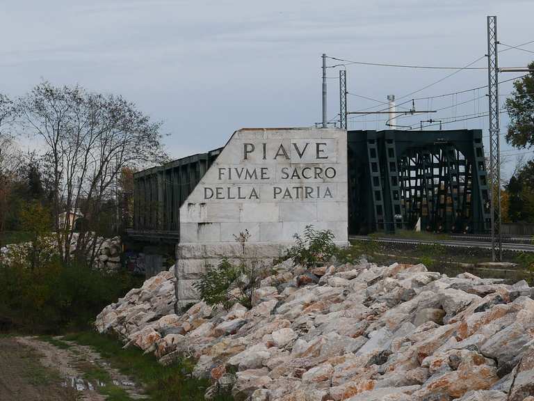 Piave River – Sacred River of the Homeland Memorial – Cycling Routes ...