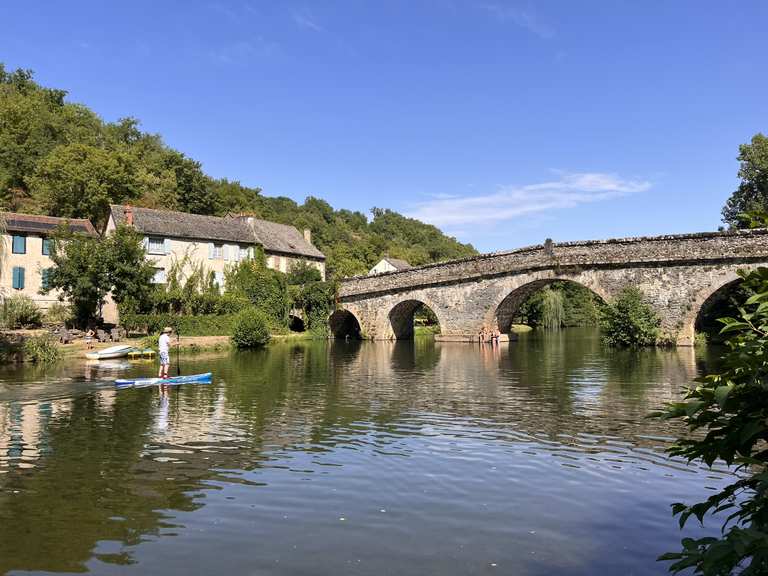 Le Pont de Cirou: Wanderungen und Rundwege | komoot