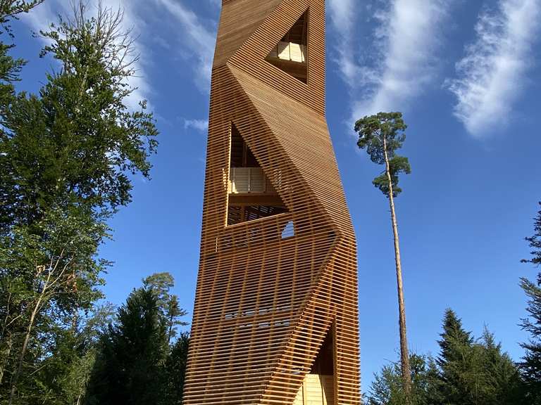 Aussichtsturm Hardwald : Radtouren und Radwege | komoot
