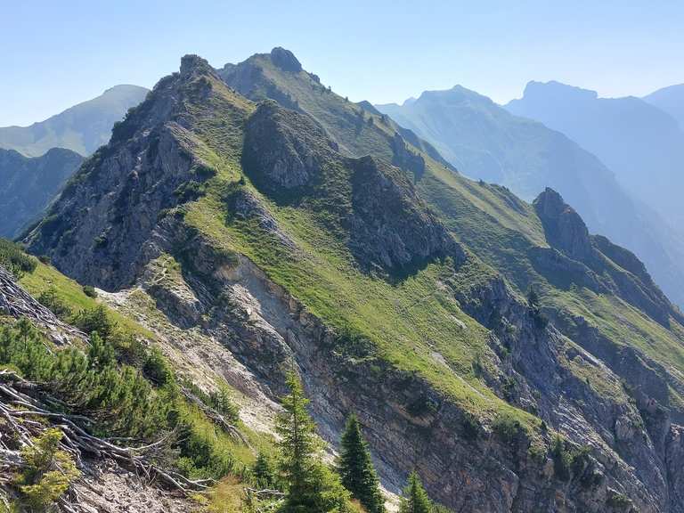 Schattenberg-Überschreitung / Gratwanderung routes en kaart | Komoot