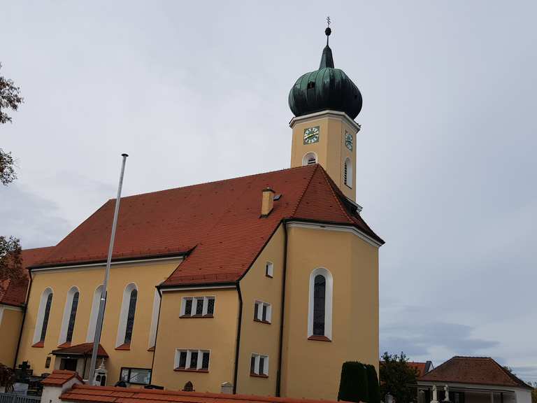 Schöne Kirche in Moosinning : Radtouren und Radwege | komoot