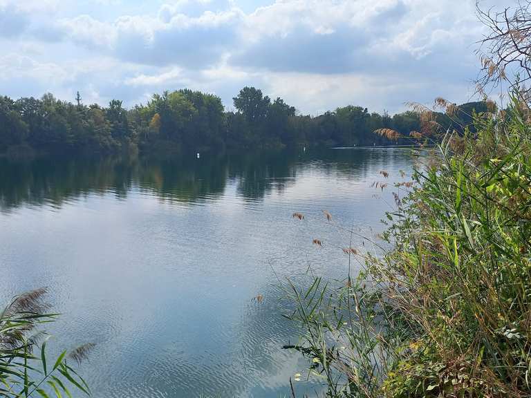 Büchenau | Baggersee Alte Allmend: Mountainbike-Touren und -Trails | komoot