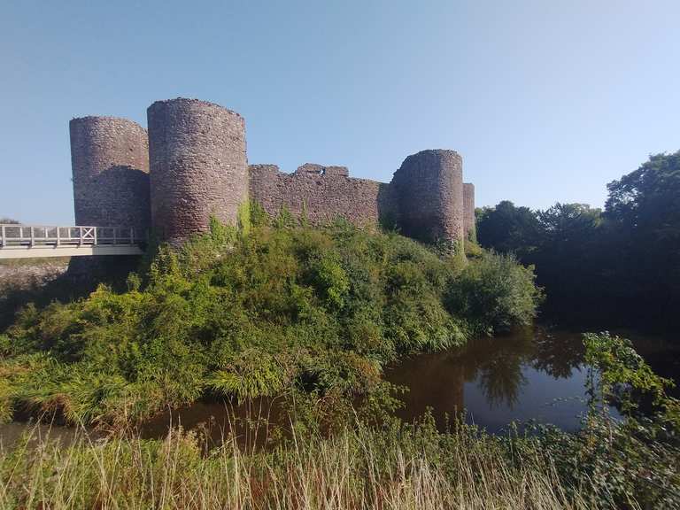 Four Castles Cycle Route from Abergavenny | ride | Komoot