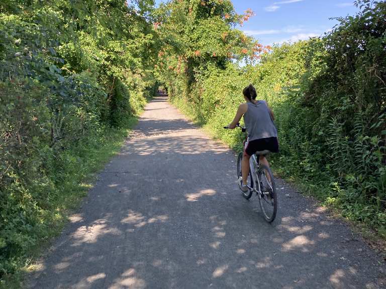 Lawrence Hopewell Trail loop — Lawrence Township | bike Tour | Komoot