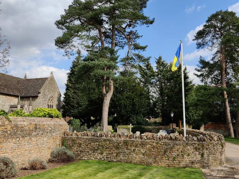 Fyfield village Road Cycle Routes and Map | Komoot