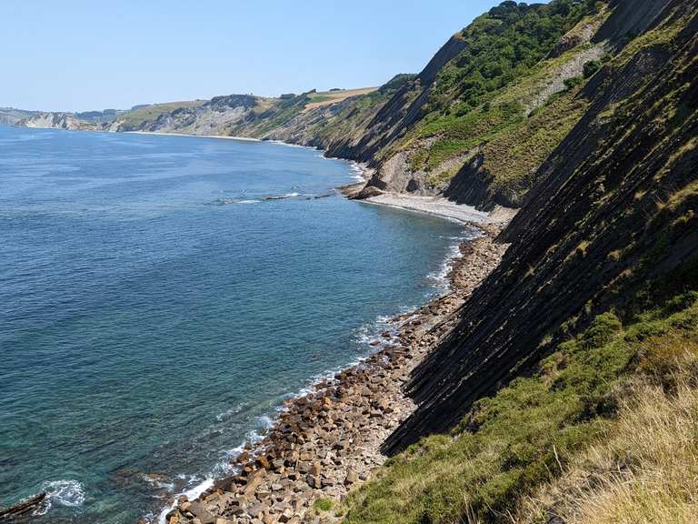 The viewpoints of the flysch from Deba— Basque Coast Geopark | hike ...