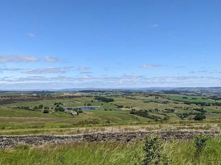 Oxenhope Moor Hill Road Cycle Routes and Map | Komoot