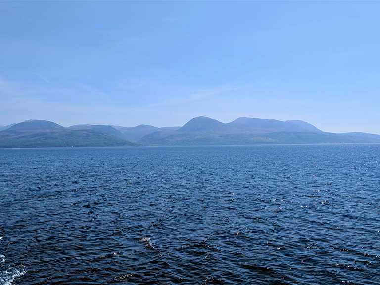 Claonaig to Lochranza (Arran) Ferry - Cycle Routes and Map | Komoot
