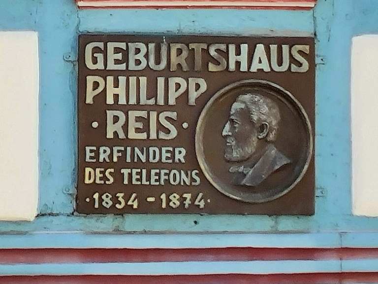 Philipp-Reis-Denkmal: Wanderungen und Rundwege | komoot