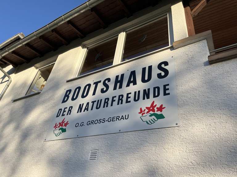 Naturfreunde Bootshaus Stockstadt : Radtouren und Radwege | komoot