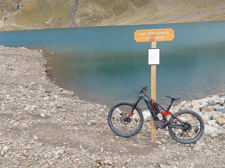 Boucles des lacs jusqu'au lac d'Estaris | mountain bike ride | Komoot