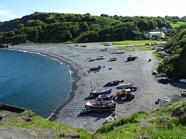 Porthoustock Beach und Steinbruch : Radtouren und Radwege | komoot