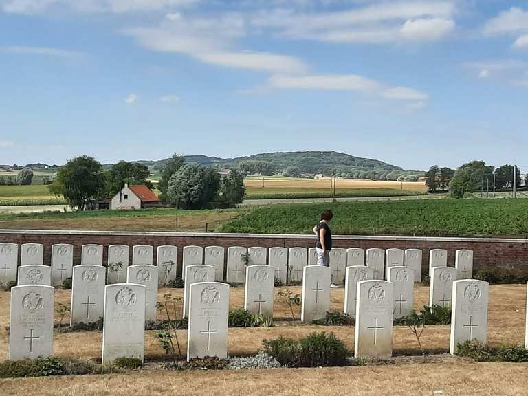 Spanbroekmolenkrater (Pool of Peace) fietsroutes en kaart | Komoot