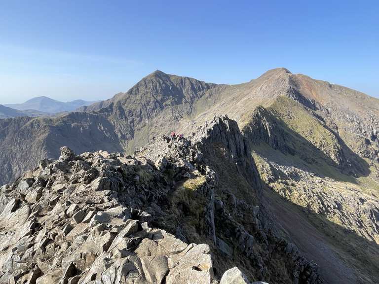 The Snowdon Horseshoe from Pen y Pass — Eryri / Snowdonia National Park ...