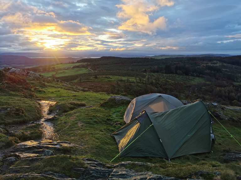 Simpson Ground Reservoir – Staveley Fell loop from Staveley-in-Cartmel ...