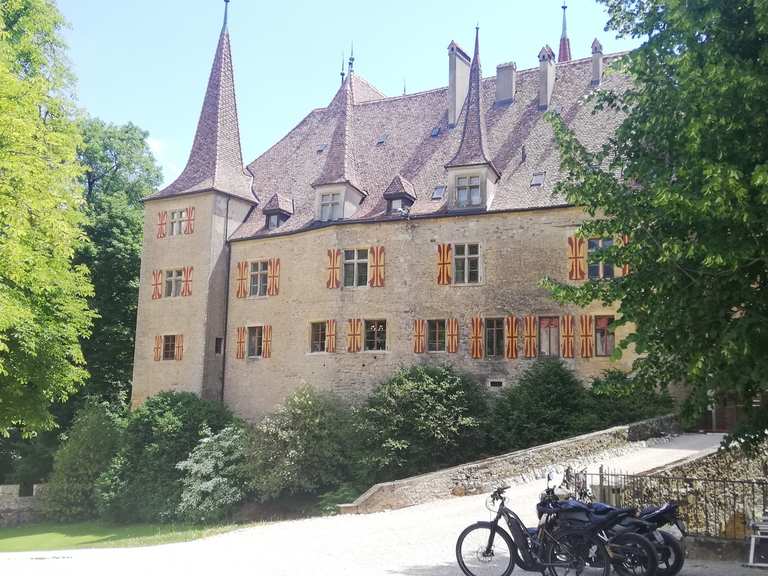 Château de Gorgier - Itinéraires vélo et carte | Komoot