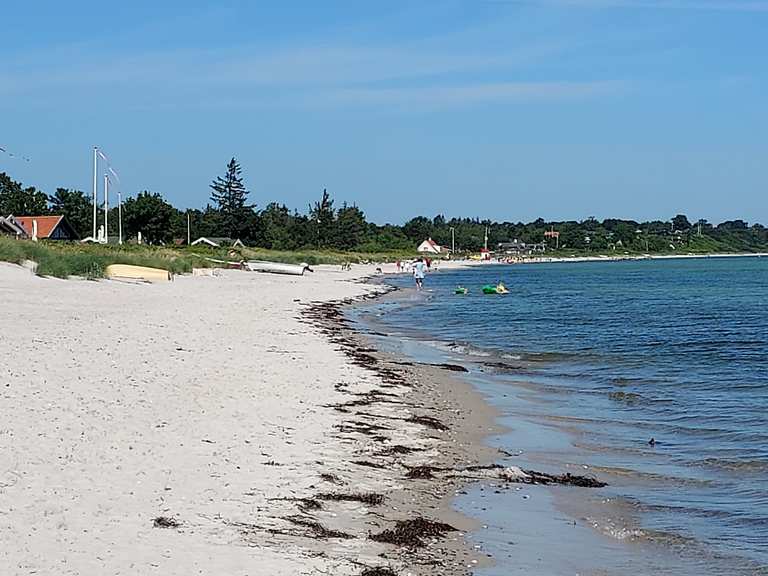 Saksild Strand: Wanderungen und Rundwege | komoot