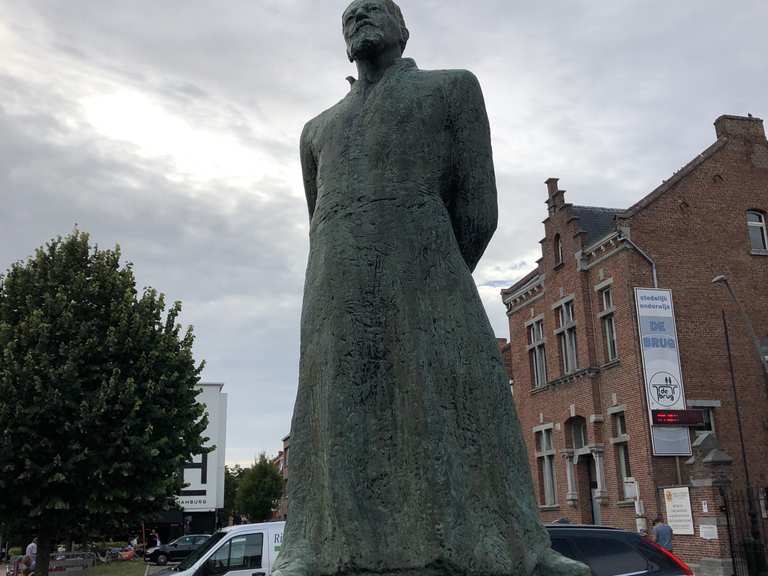 Standbeeld Pater Jozef Raskin: Wanderungen und Rundwege | komoot