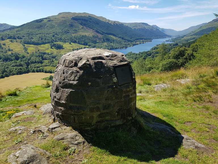 Creag an Tuirc viewpoint loop from Balquhidder | hike | Komoot