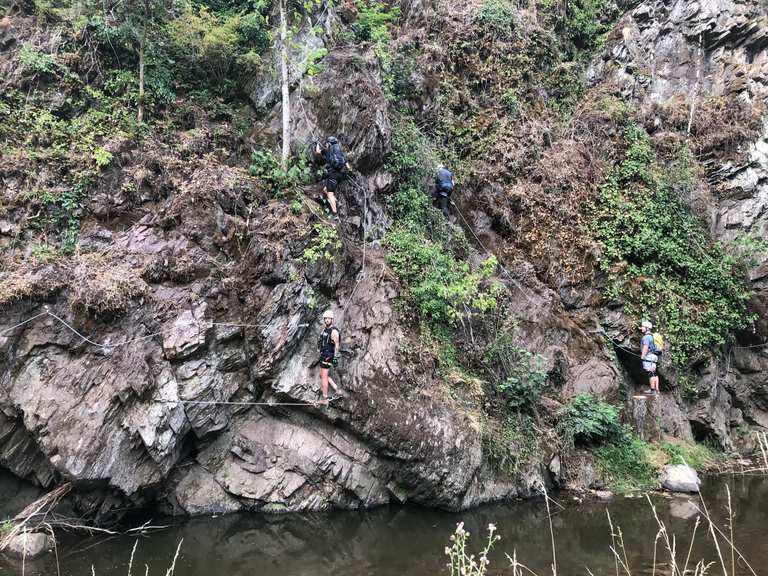 Einstieg/Start: Etappe 3 - BurgenKletterSteig Manderscheid: Touren und ...