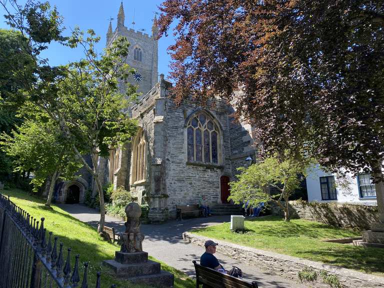 Coastal trail – Menabilly Grotto Beach loop from Fowey | hike | Komoot
