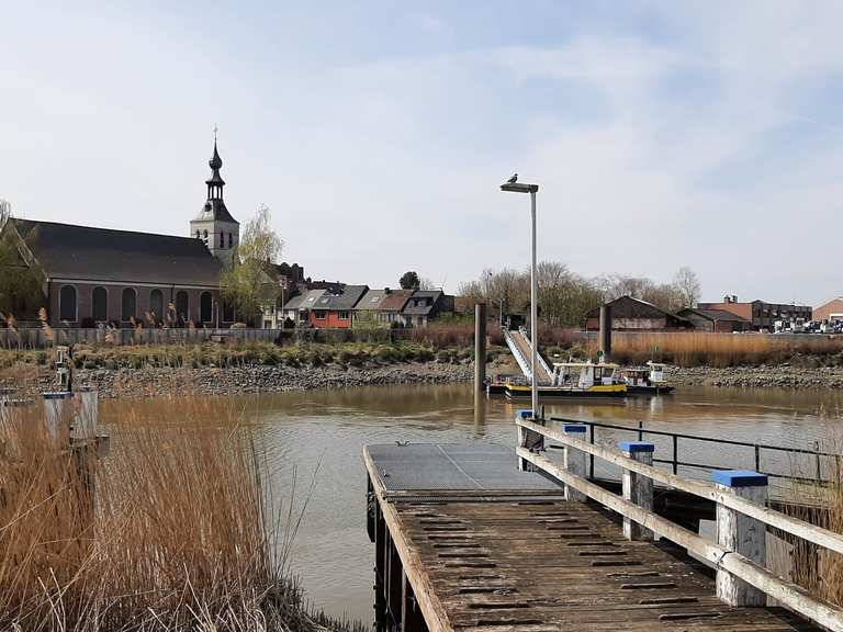 Veerdienst Baasrode - Moerzeke wandelroutes en hikes | Komoot
