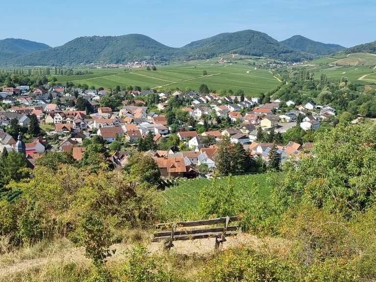 Kleine Kalmit mit Kapelle – Auf der Kleinen Kalmit Runde von Arzheim ...